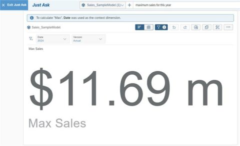 Discover Just Ask, Generative AI in SAP Analytics Cloud - Bilink Solutions